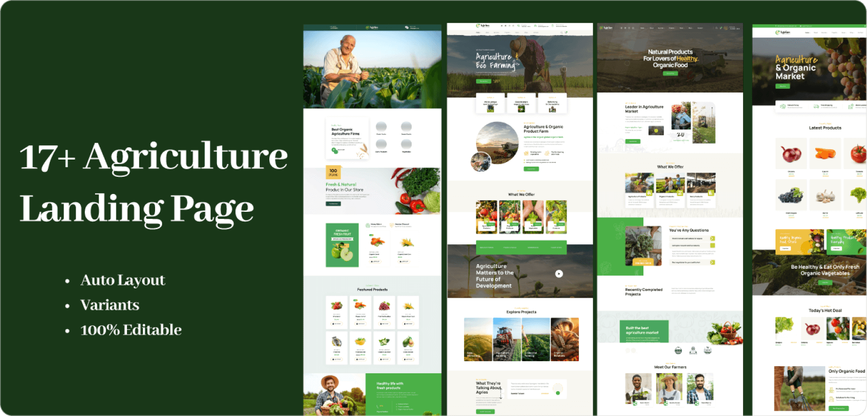 Farming Website Template